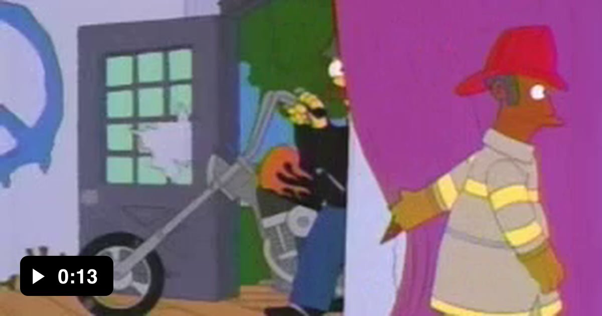 Ned Flanders has a regular cigarette after a pot party S11E02 - 9GAG