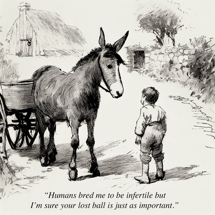 Donkey Problems - 9GAG