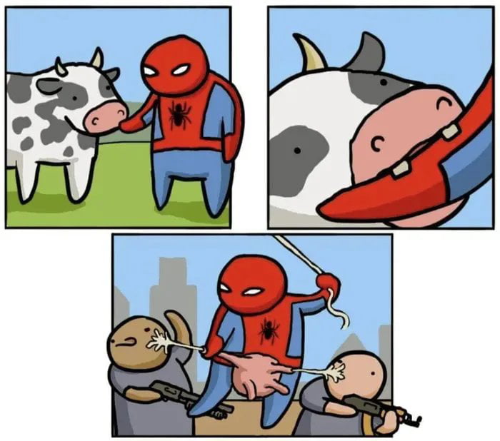 Spider cow! - 9GAG