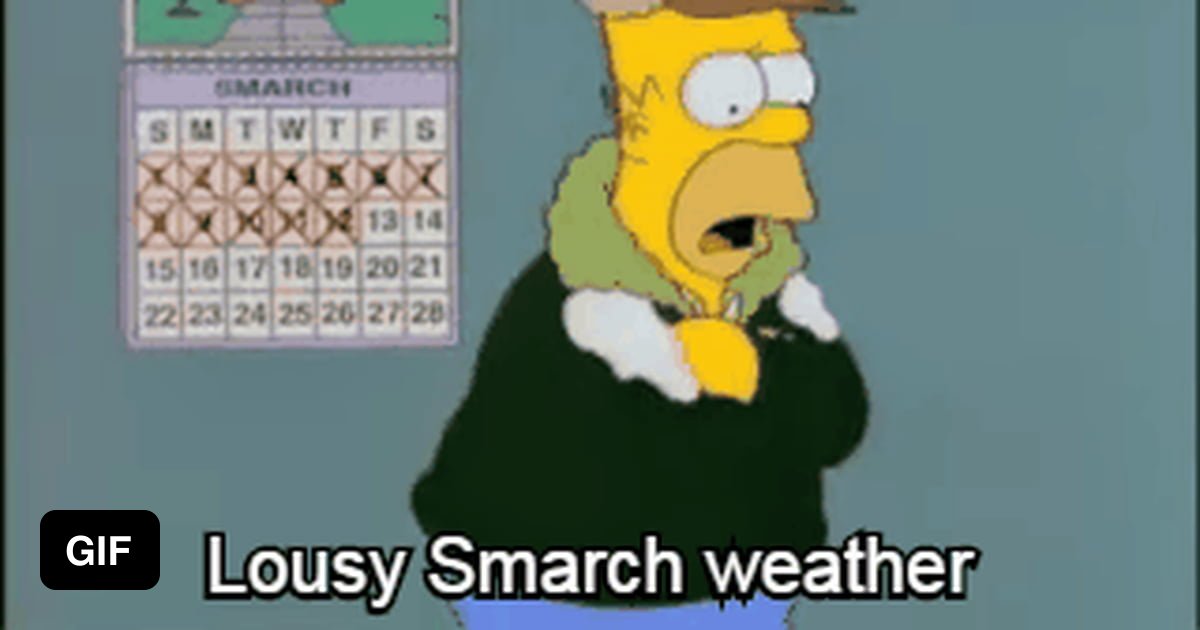Lousy Smarch weather - 9GAG