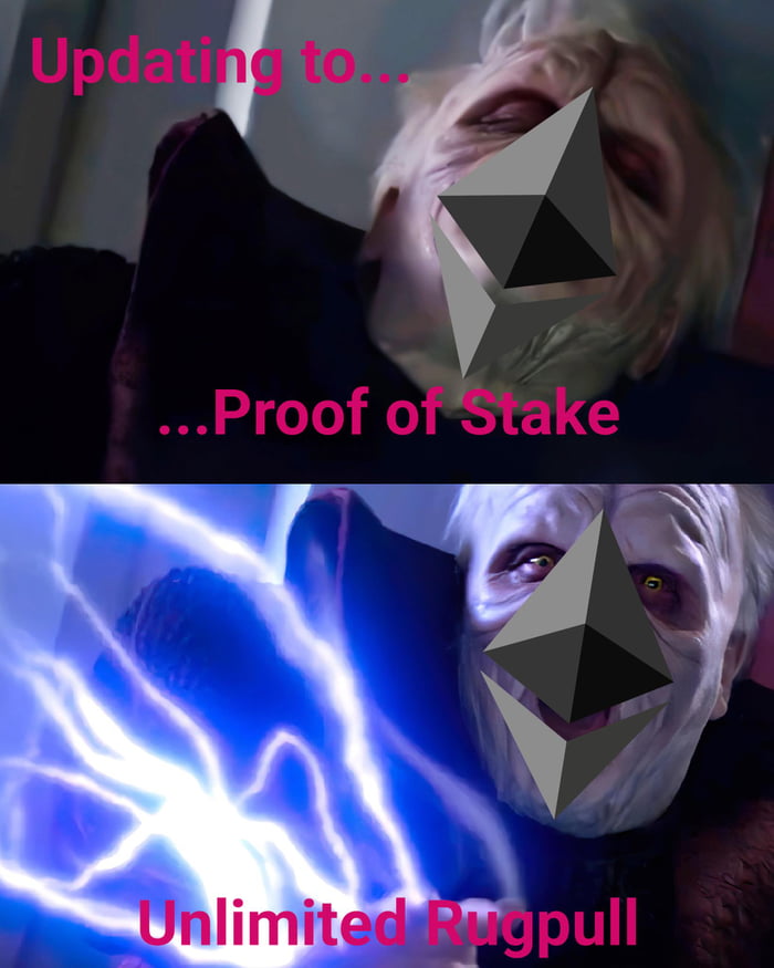 Ethereum since the protocol update be like : - 9GAG