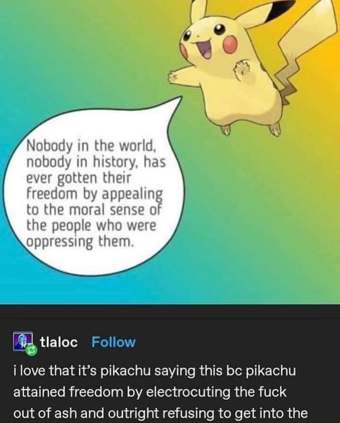 “Get in the ball!” ZAP. “Or do whatever you want. That’s cool too.” - 9GAG