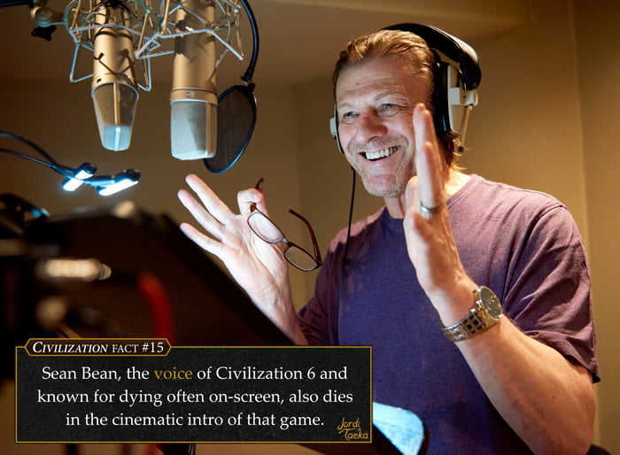 Even as the main voice actor, Sean Bean didn't get to survive ...