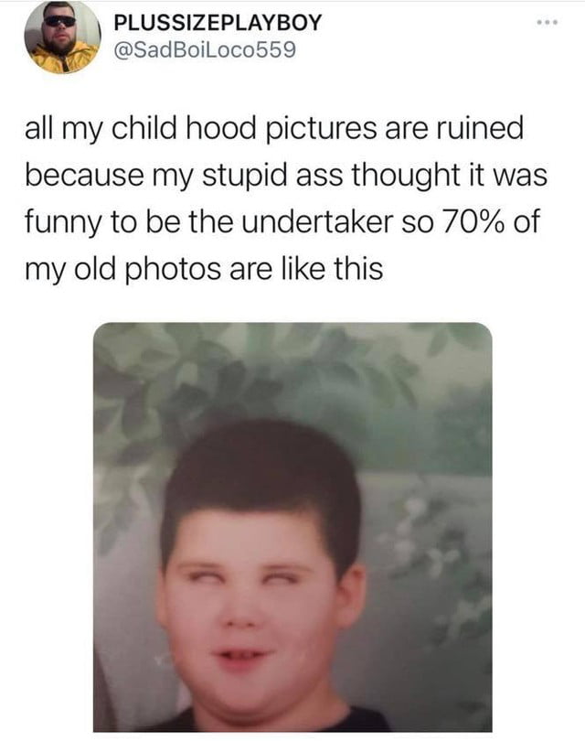 Relatable childhood photos - 9GAG