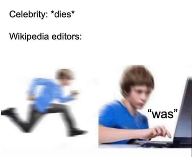 With the new wave of celebrities dying - 9GAG