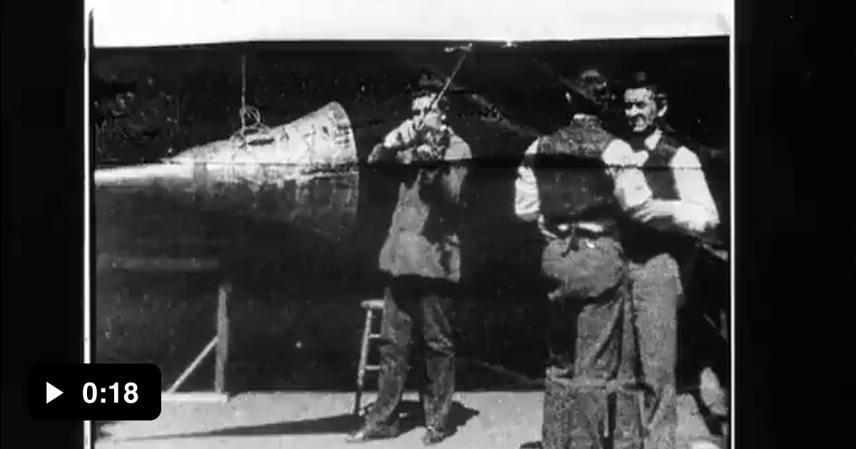 The first known film to be recorded with sound. Thomas Edison's film ...