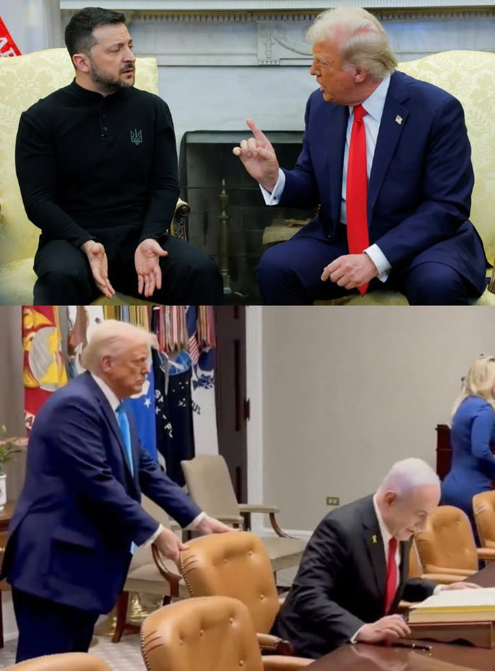 Not all leaders who are losing wars get the same treatment - 9GAG