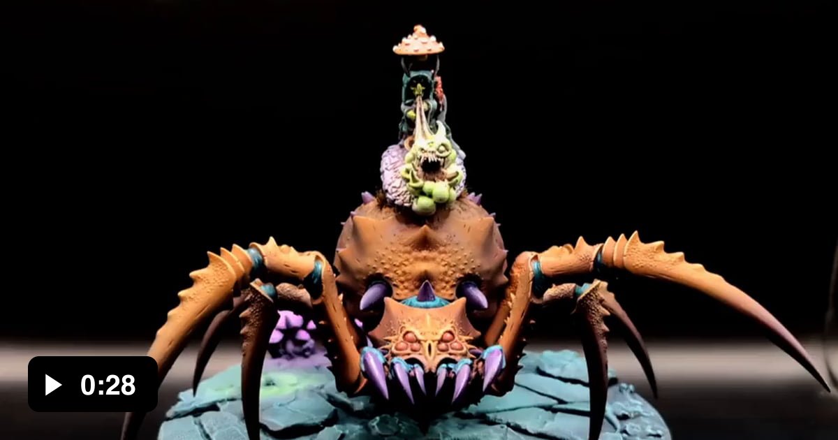 Webspinner shaman on Araknarok spider - 9GAG