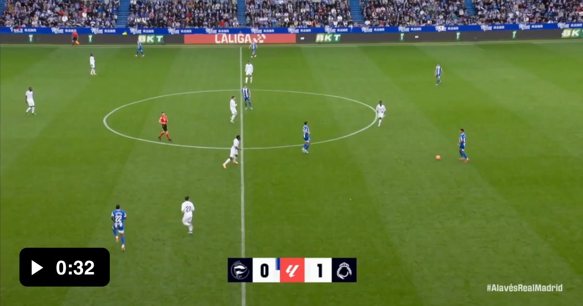 Real Madrid wastes a 3v1 counterattack against Alaves 90' - 9GAG