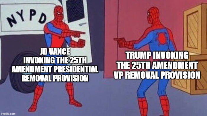 The only reason Trump wants to amend the 25th Amendment is to protect ...