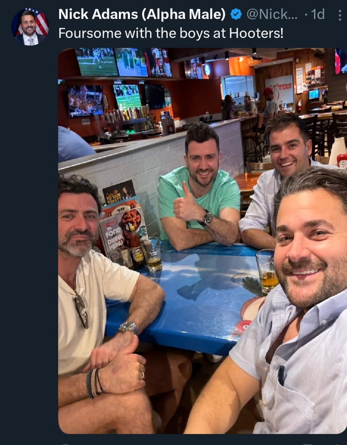 Alpha male"?🤔🤔. Nope not seeing it.. - 9GAG