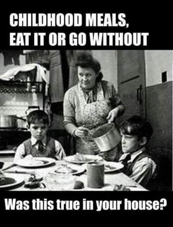 If you don't eat your meat you don't get any pudding. - 9GAG