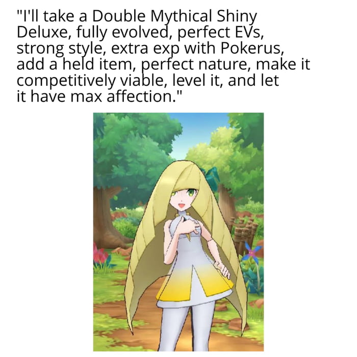 When you know exactly what you want and aren't afraid to ask for the ...