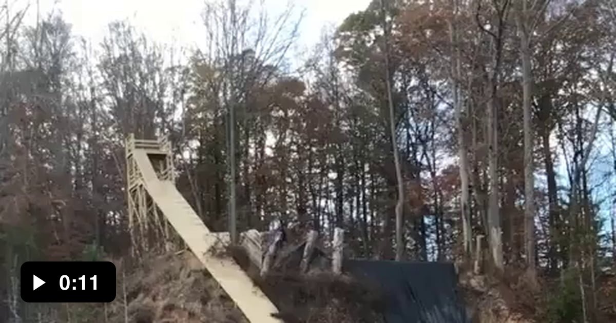 Unbelievable backflip from the top - 9GAG