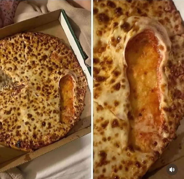 Did someone order extra sausage on this pizza??? - 9GAG