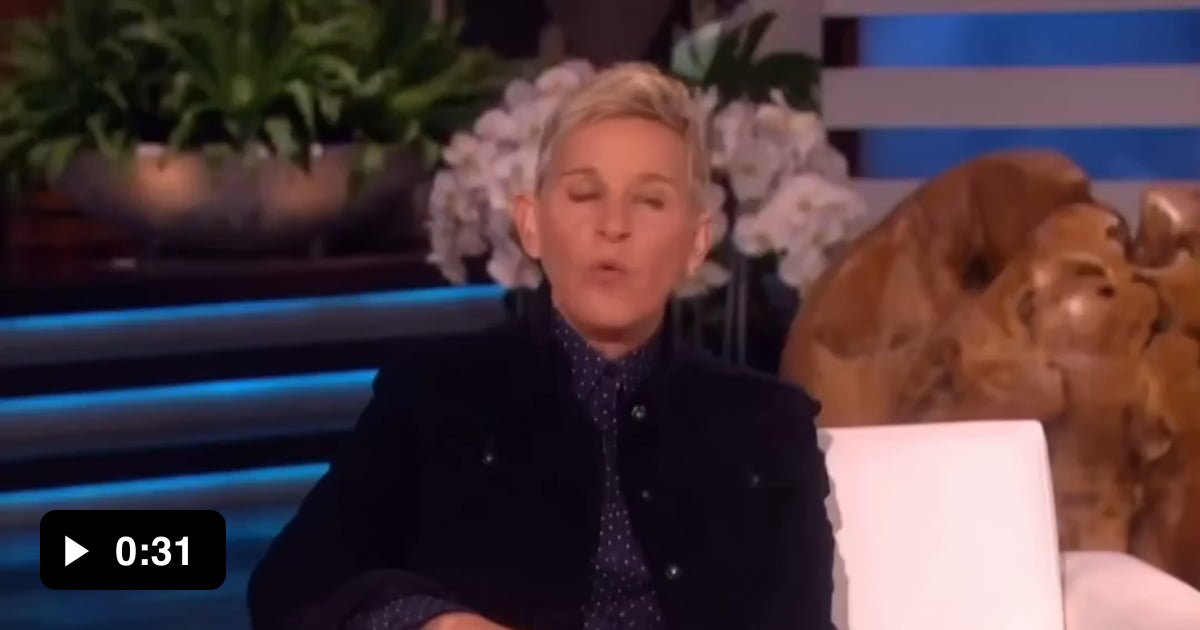 The real reason Ellen ran away to England - 9GAG