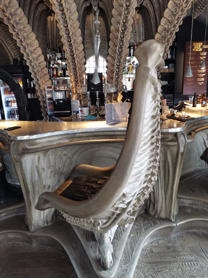 Coffee time at the Giger Bar Museum - 9GAG