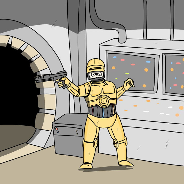 Star Wars Episode 4: A New Hope C-3PO - 9GAG