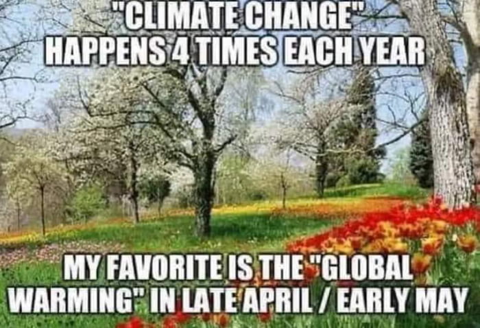Celebrating the seasons of climate change - 9GAG