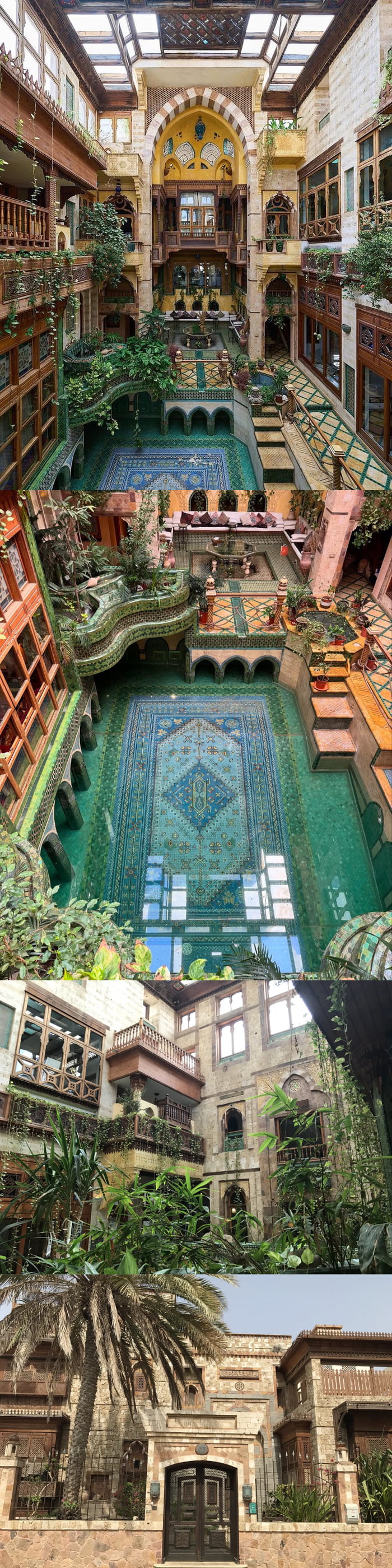 House of architect Sami Angawi, a carpentry workshop and a public ...