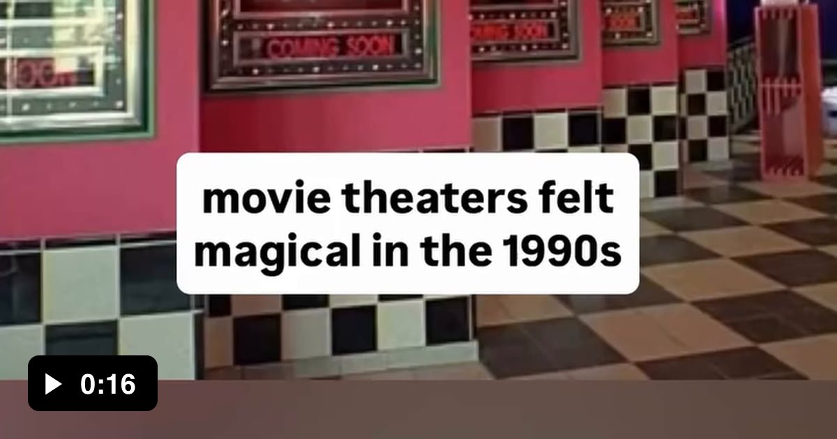 Capturing the unique vibe of movie theaters back then. - 9GAG