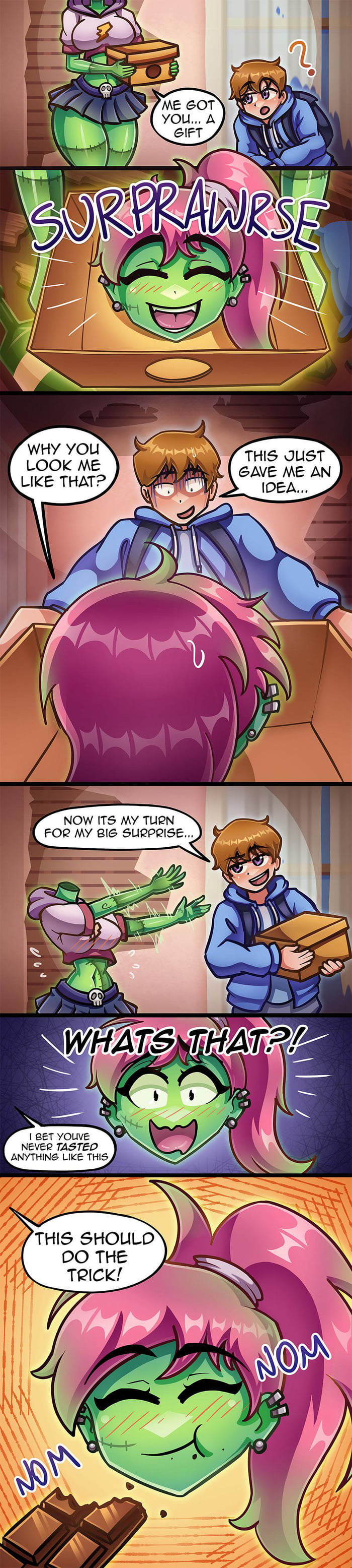 A truly head-turning gift exchange. - 9GAG