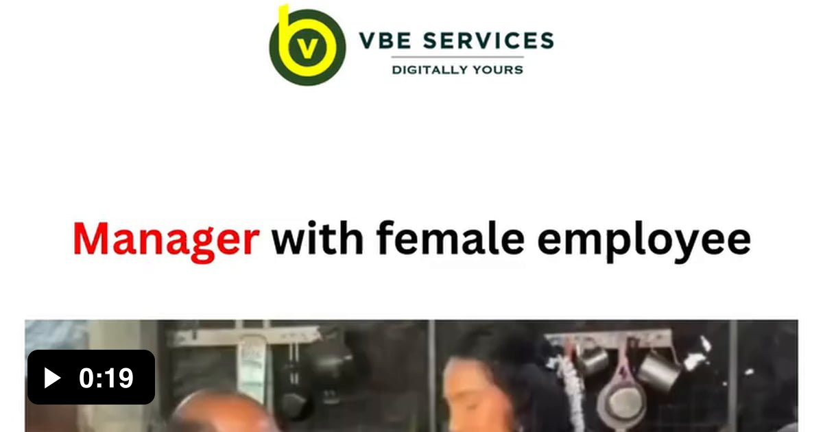 Manager with female Employee - 9GAG