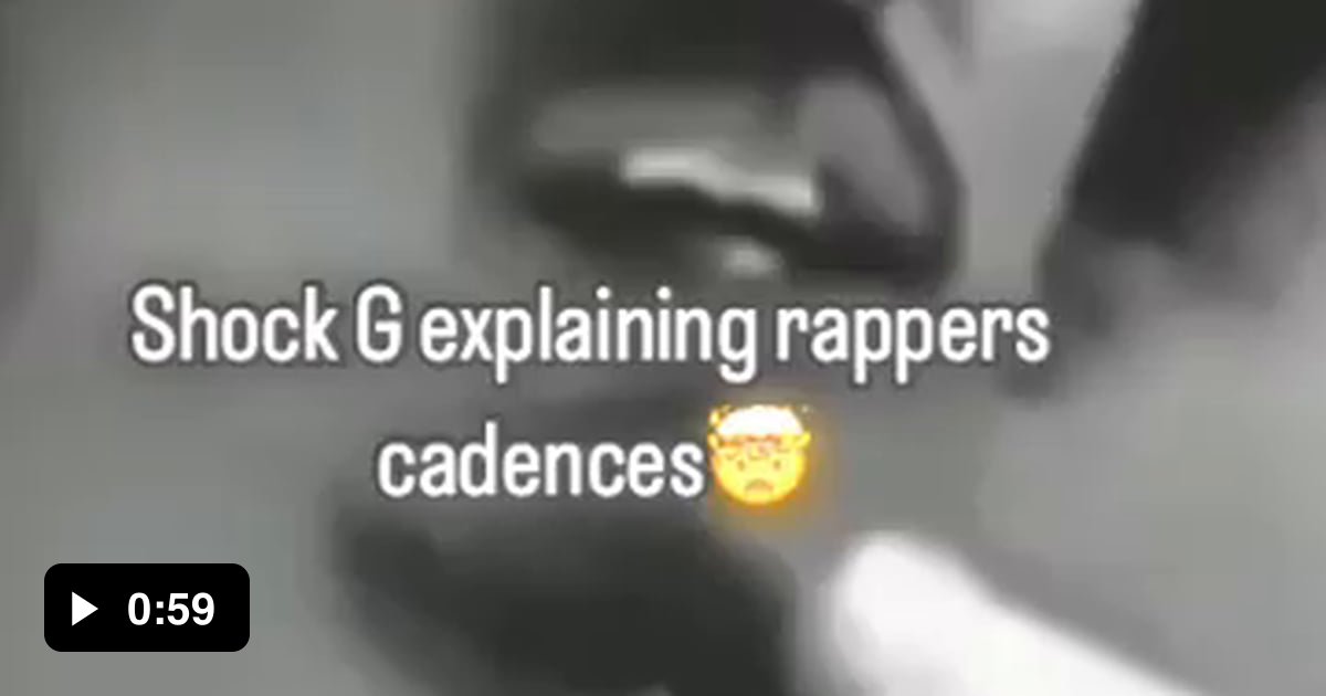 Breaking down rapper cadences - 9GAG