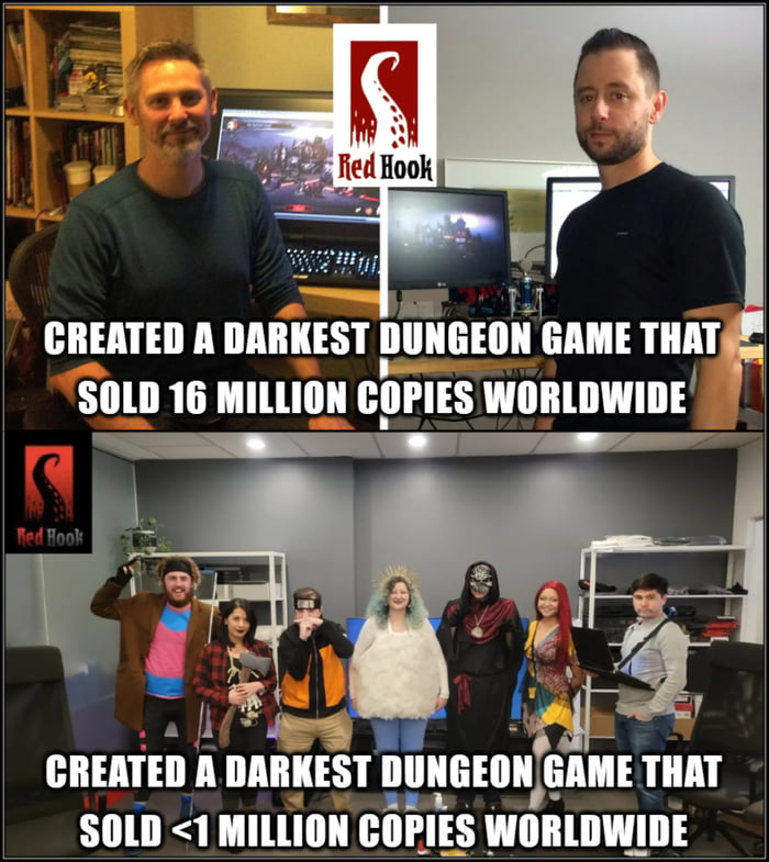 Red Hook Studios 2014 vs Red Hook Studios 2022 - 9GAG