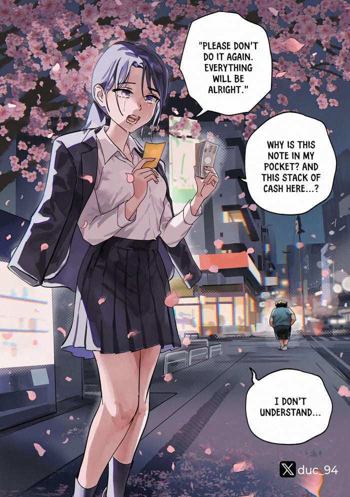 When your guardian angel is also a ninja with cash. - 9GAG