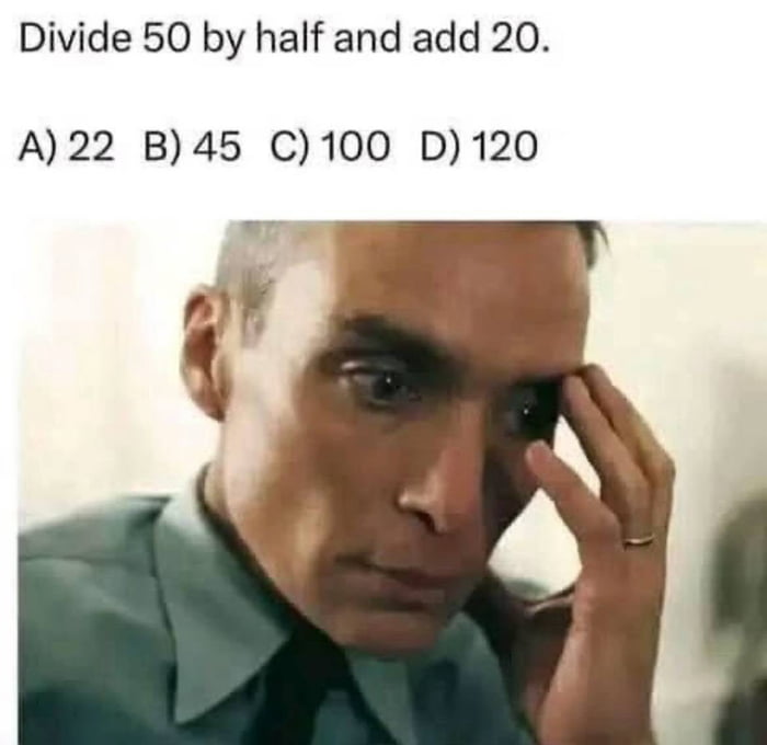 When simple math hits like a philosophical question. - 9GAG