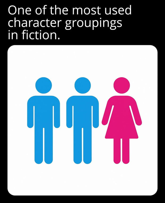 The Classic Trio Trope - 9GAG