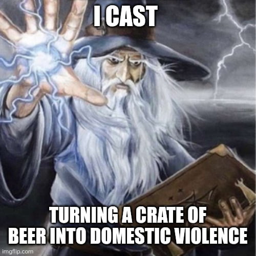 There is no domecile when you are a wizard - 9GAG