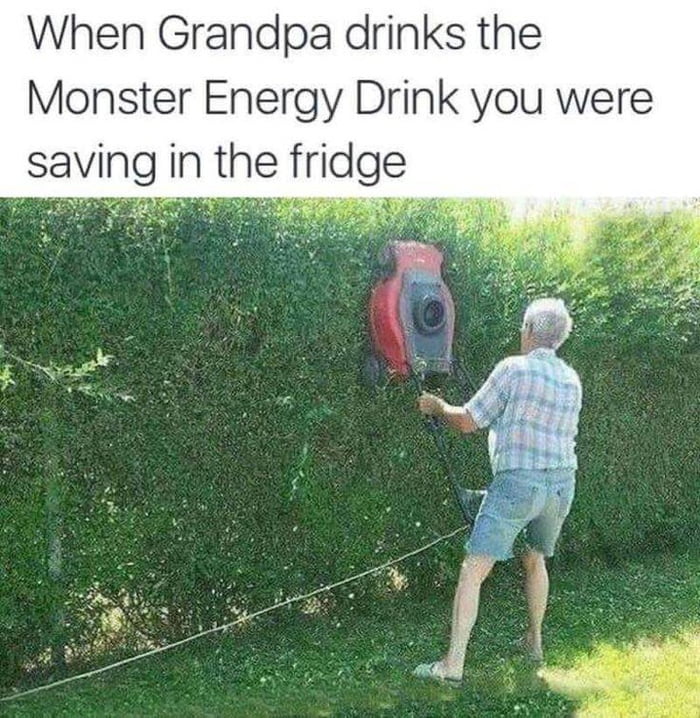 Grandpa just unlocked turbo mode. - 9GAG