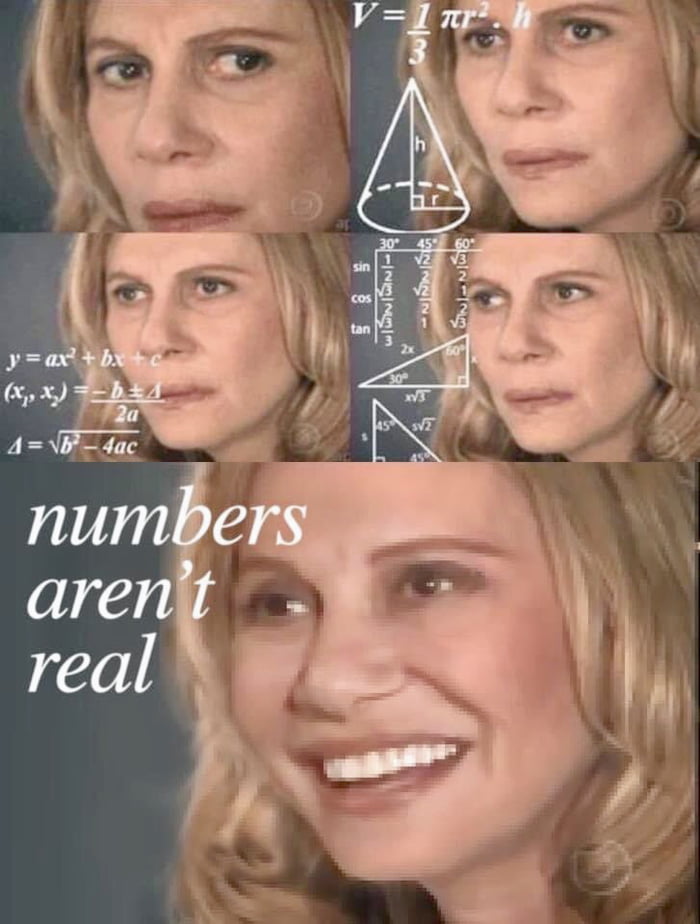 I don't belive in numbers at all - 9GAG