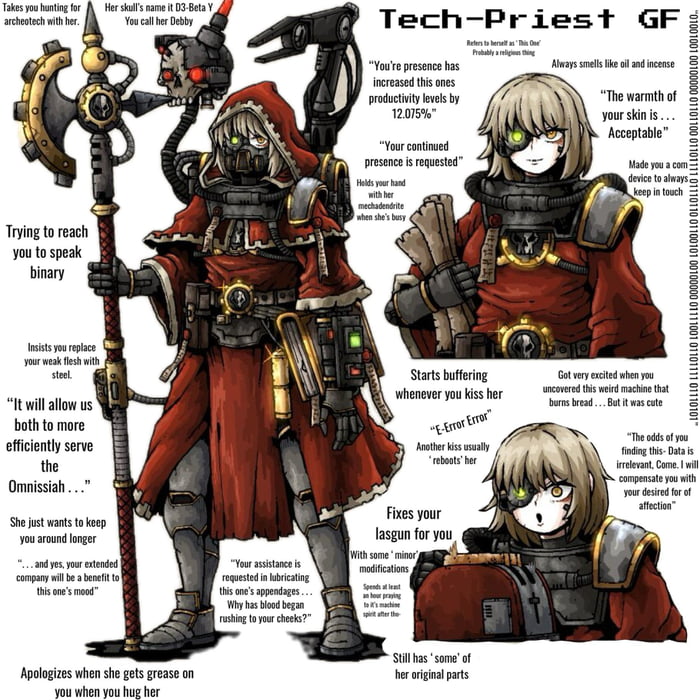 Tech-Priest GF - 9GAG