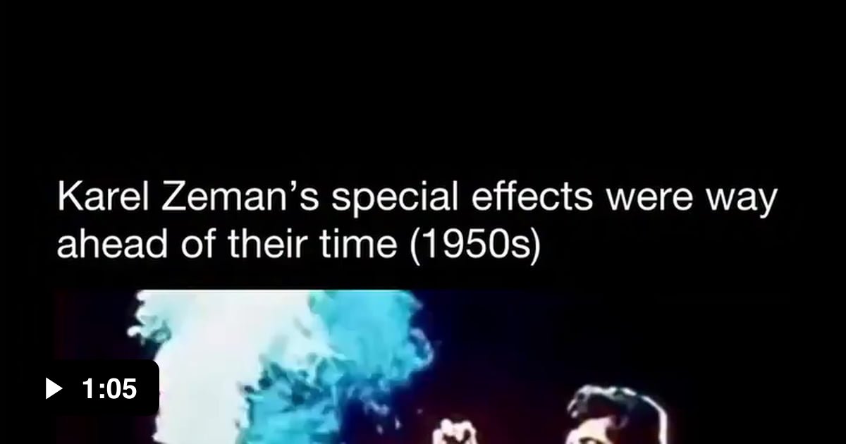 These 1950s special effects are still mind-blowing today - 9GAG