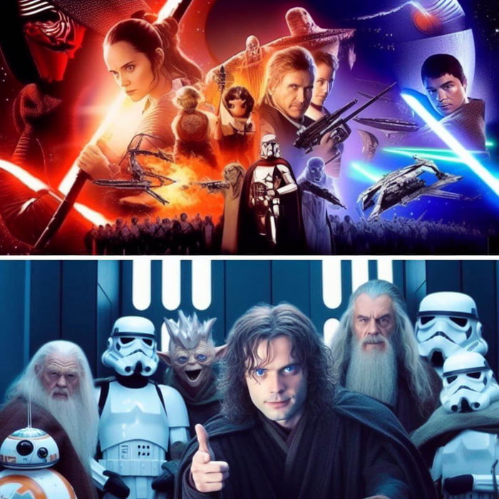 Posting star wars and lotr memes just for fun and to cheer you up - 9GAG
