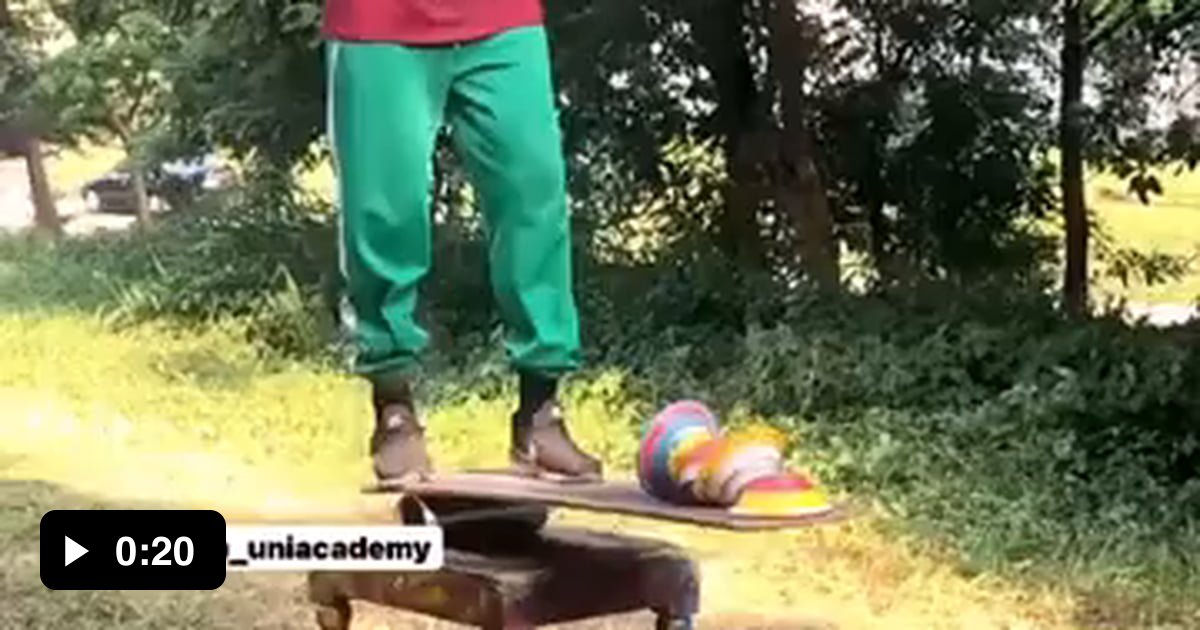 This balancing act is insane - 9GAG