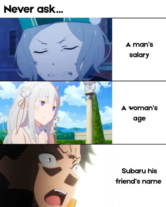 Julius? Rem? Who? - 9GAG