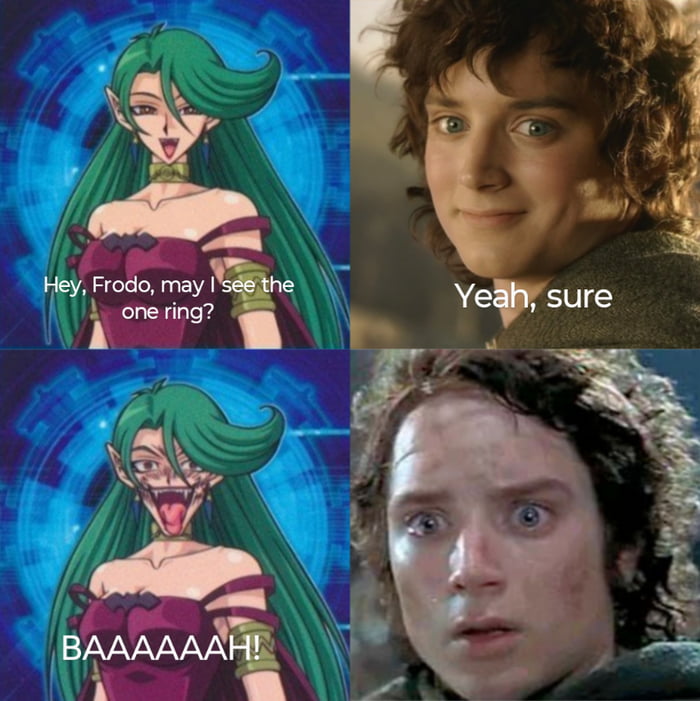 Yugioh lotr crossover - 9GAG