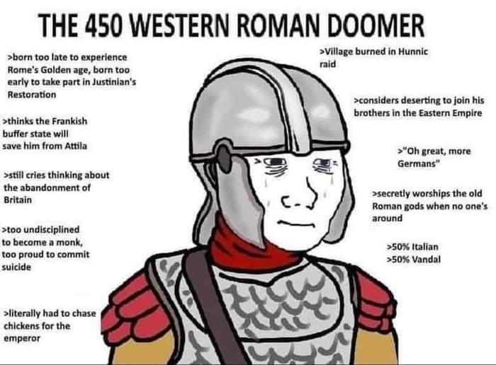 I keep adding memes about the Roman Empire until I get bored or die #98 ...