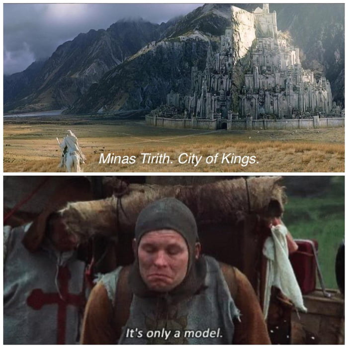 LOTR x Monty Python - 9GAG