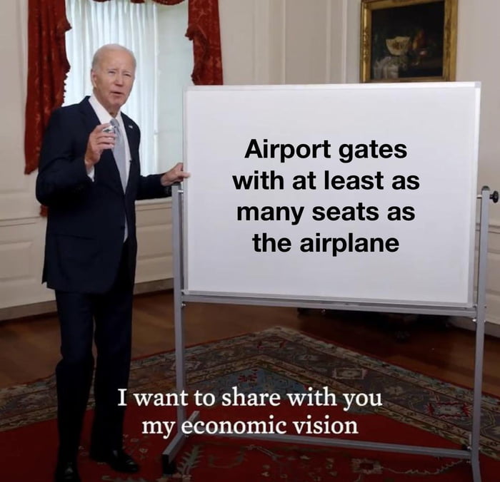 What’s the point of the gate if it has 50 seats and 270 people on the ...