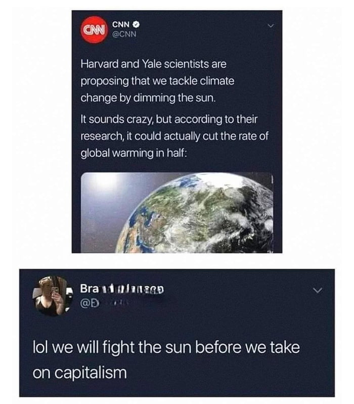 Climate Change Solution.. - 9GAG