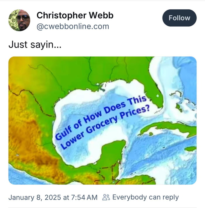 Gulf of Bigly American Water - 9GAG