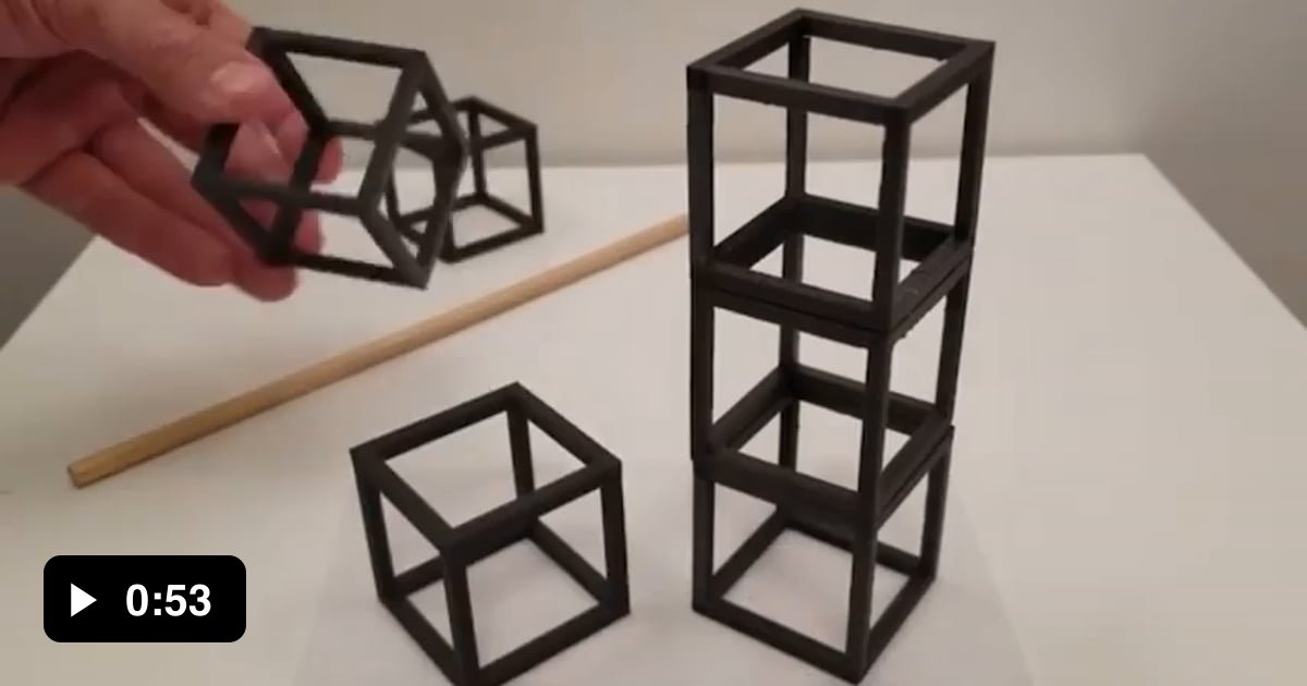 Deceptive Dimensions: The Art of Shape Deconstruction - 9GAG