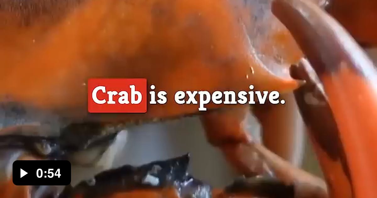 It's Crab with a K - 9GAG