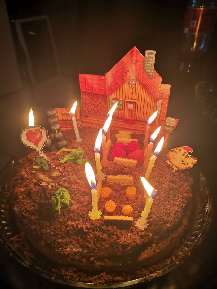 My wife baked this cake for me and is very unhappy with the result. But ...