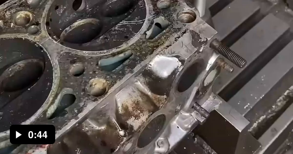 Engine block skimming - 9GAG